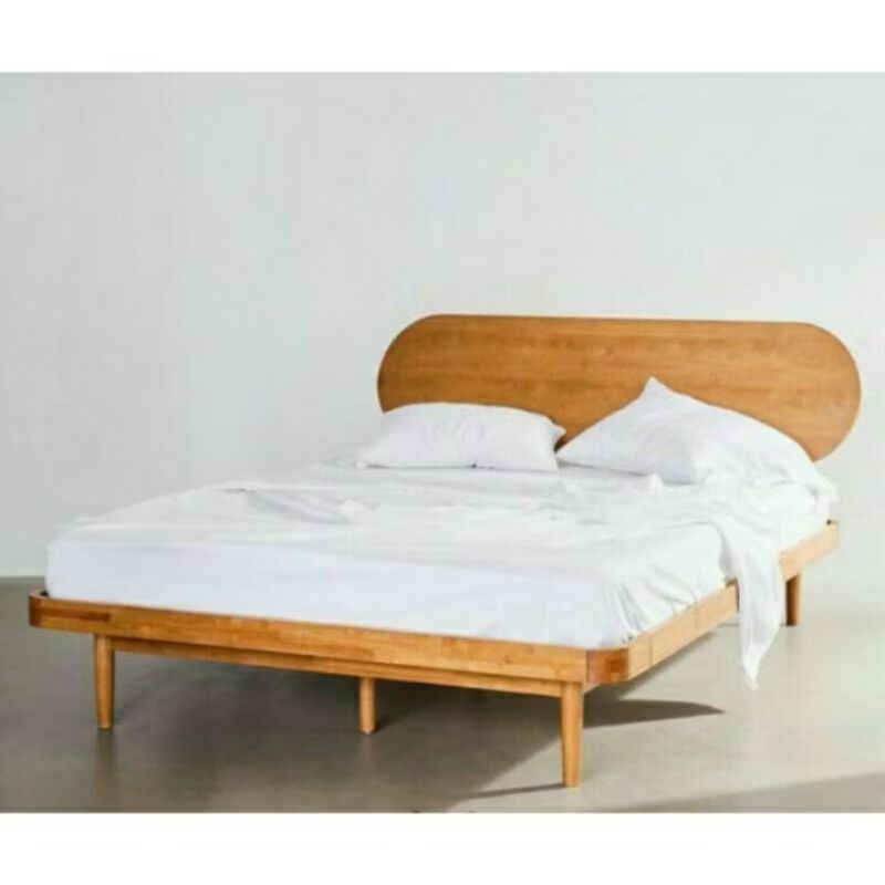 Jual Rangka Dipan Tempat Tidur Tanpa Sandaran Bahan Full Kayu Jati ...