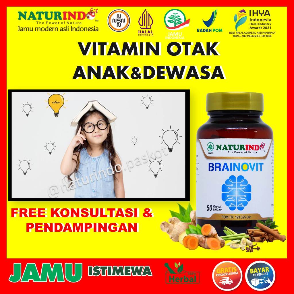 Jual Suplemen Nutrisi Kecerdasan Otak Daya Ingat Obat Pintar Alami Anak ...