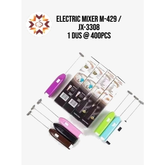 Jual HAND MIXER MINI PORTABLE Alat Pengocok Telur Electric Mixer isi ...