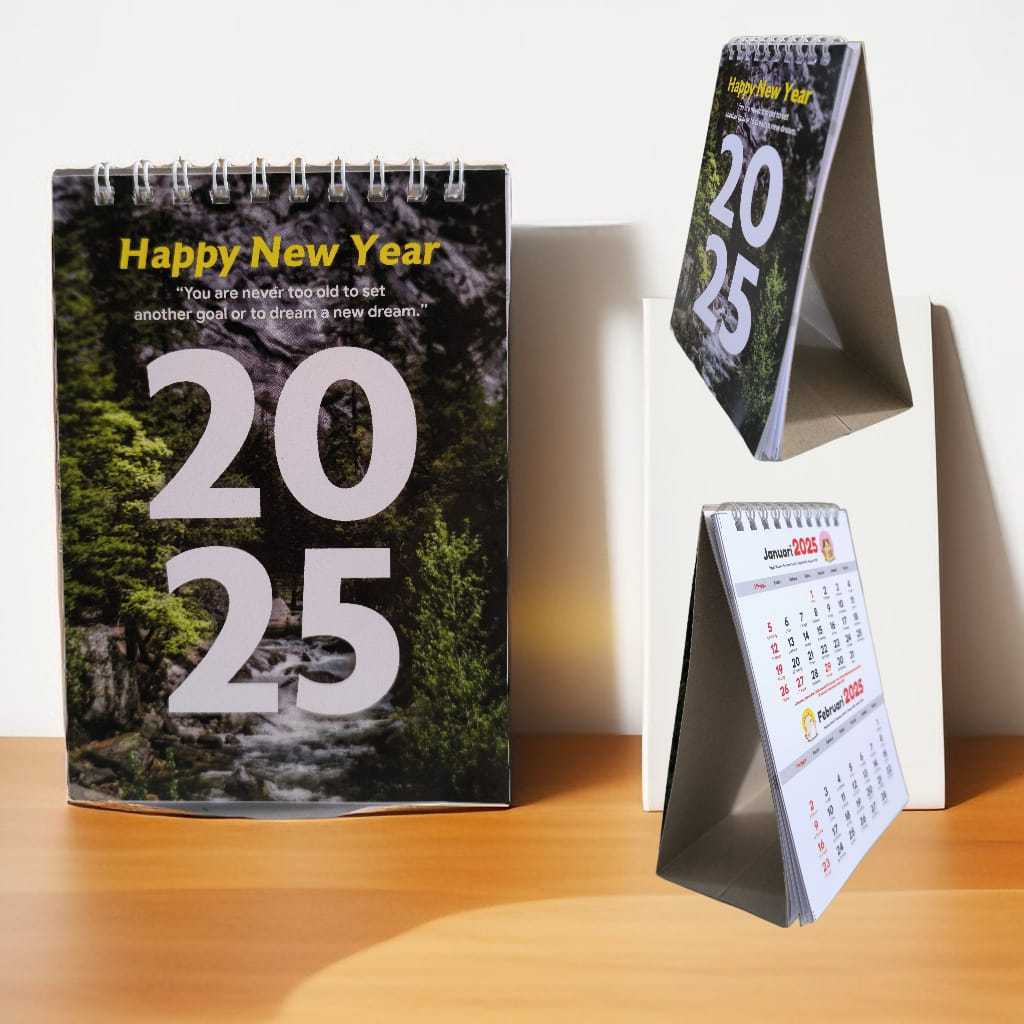 Jual KALENDER MEJA MINI TAHUN 2025 UK.10X17 PREMIUM DESIGN | Shopee ...