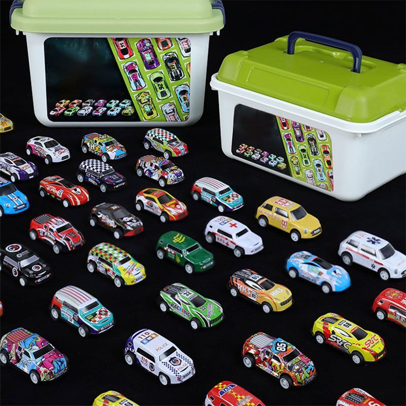 Jual (PAKET 1 BOX KONTAINER) Edukasi mainan mobil anak anak - Mobil ...