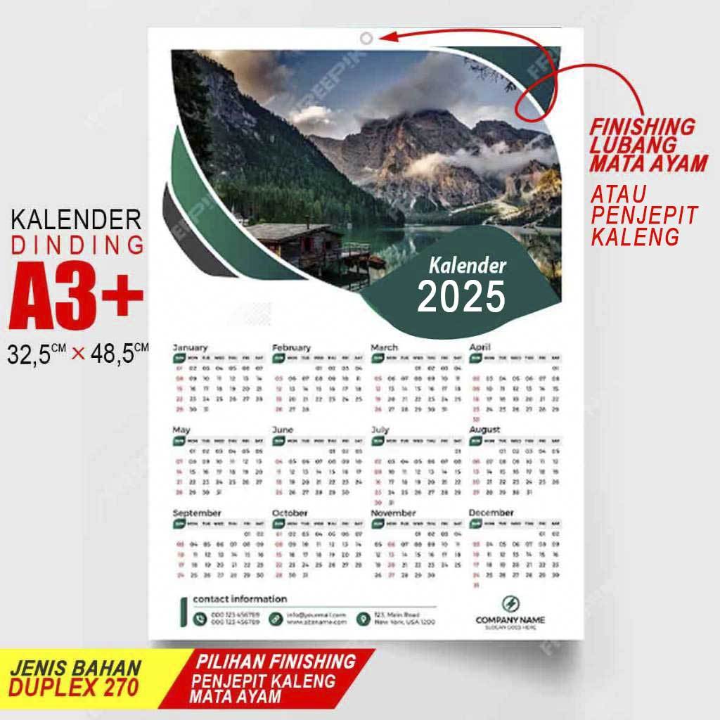 Jual kalender dinding custome kalender caleg partai kalender promosi ...