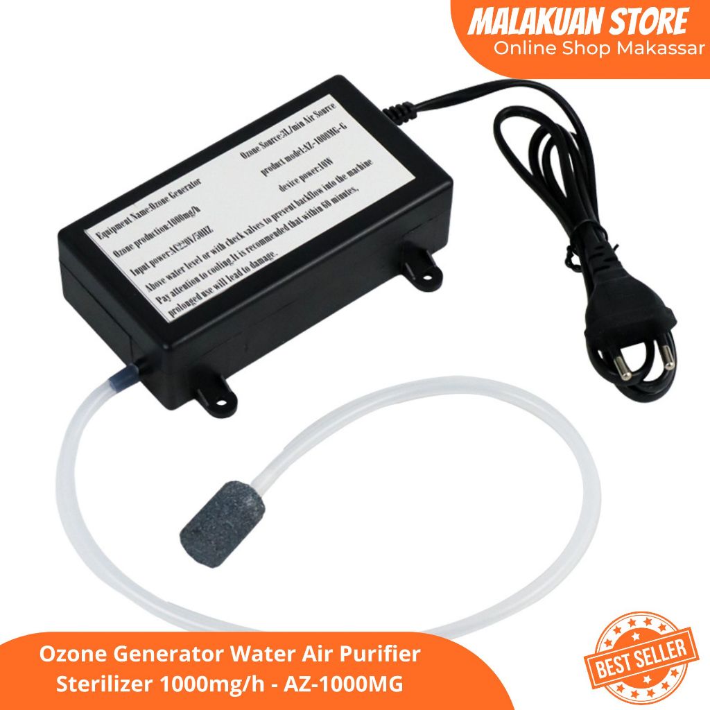 Jual Ozone Generator Water Air Purifier Sterilizer 1000mg/h - AZ-1000MG / Alat Produksi Ozon ...