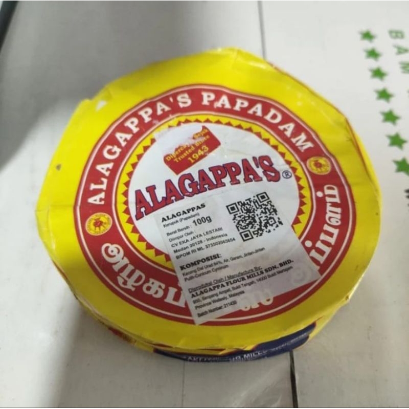 Jual Alagappa's papad india | Shopee Indonesia