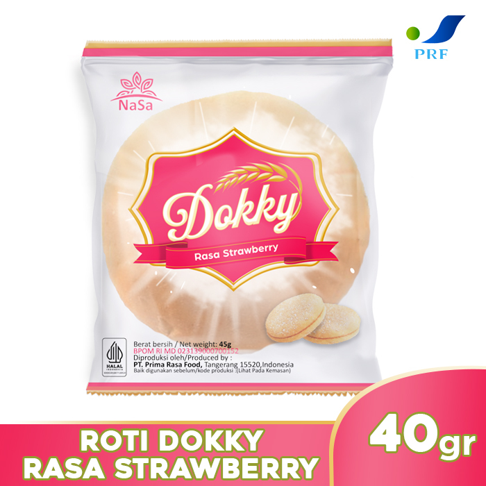 Jual Prima Rasa Food Roti Dokky - Rasa Strawberry- Roti Panggang Viral ...