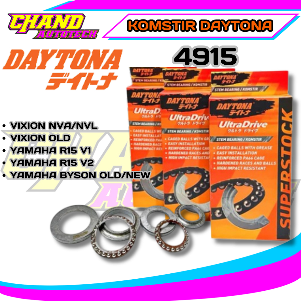 Jual Komstir Daytona Vixion NVA/NVL Vixion Old Yamaha R15 v1 Yamaha R15 ...