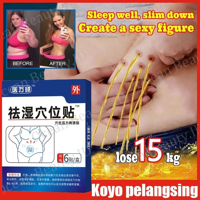 Jual Detox Slim Pelangsing Dampness Patch Koyo Pelepas Keringat dan ...