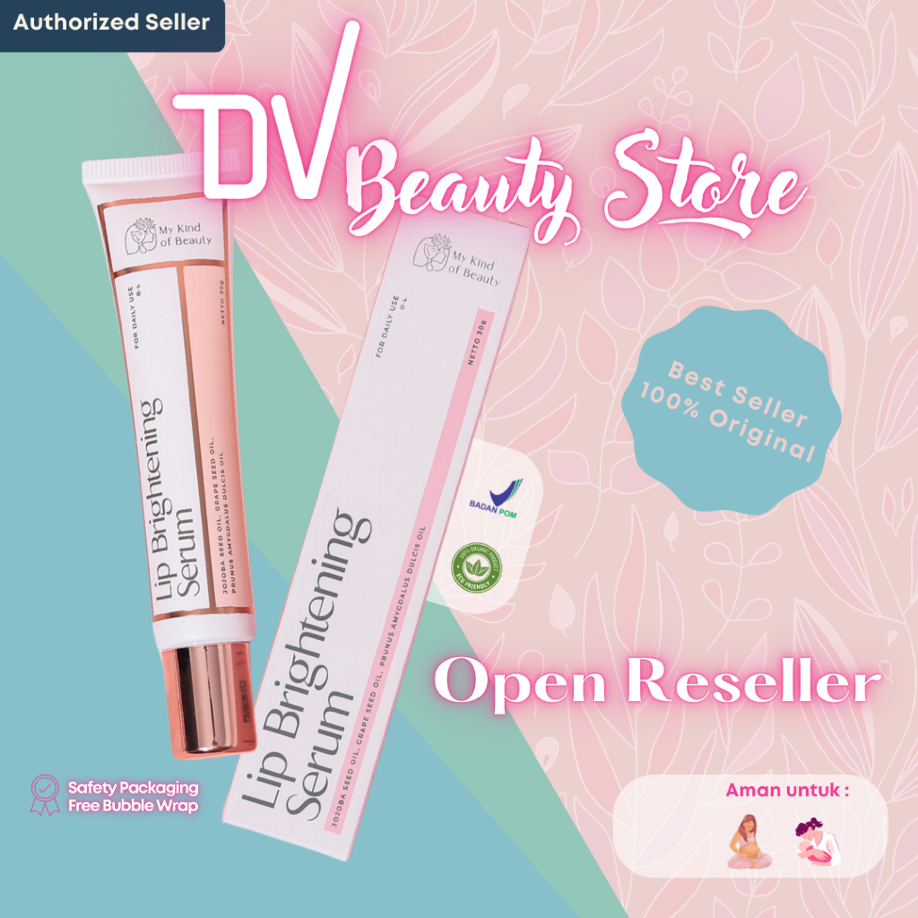 Jual Lip Brightening Serum MY KIND OF BEAUTY Serum Bibir Pelembab Bibir Pemerah Bibir Pencerah ...