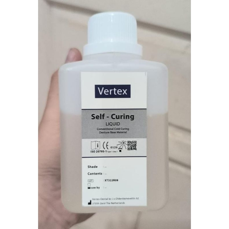 Jual 500ml Dental Lab Minyak Gigi Vertex Selfcure (SC) atau Heat Cure ...