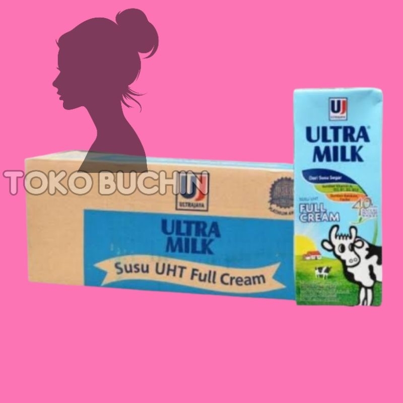 Jual UHT Ultra Milk 1 dus FULL CREAM 200ml | Shopee Indonesia