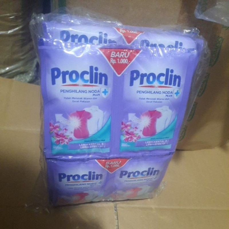 Jual PROCLIN WARNA SACHET 1RCG[12PCS @DOBLE SACHET] | Shopee Indonesia