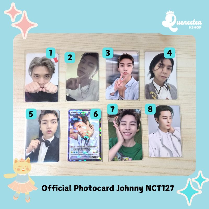 Jual OFFICIAL PHOTOCARD JOHNNY NCT 127 | Shopee Indonesia