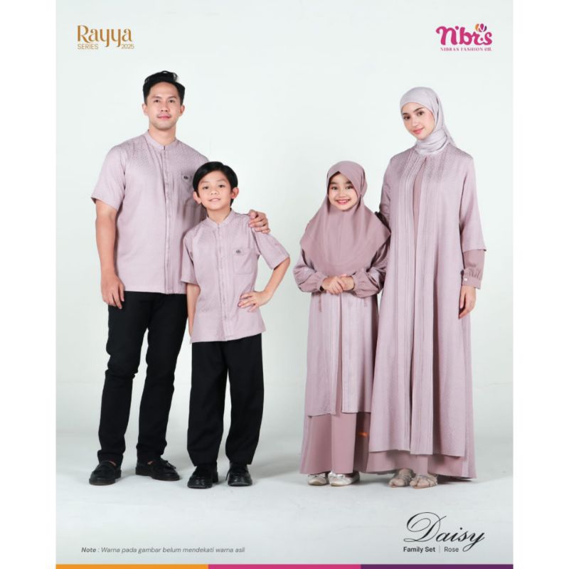 Jual Rayya 2025 Nibras DAISY ROSE Sarimbit Original Nibras Rayya 2025 ...