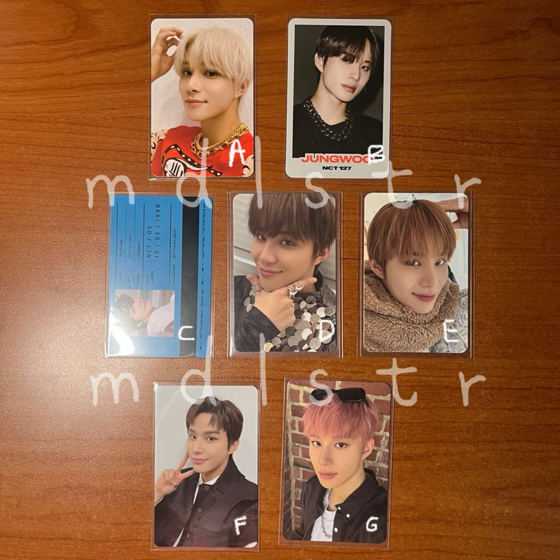 Jual aab nct 127 jungwoo sticker 2 baddies golden age nctzone fact ...