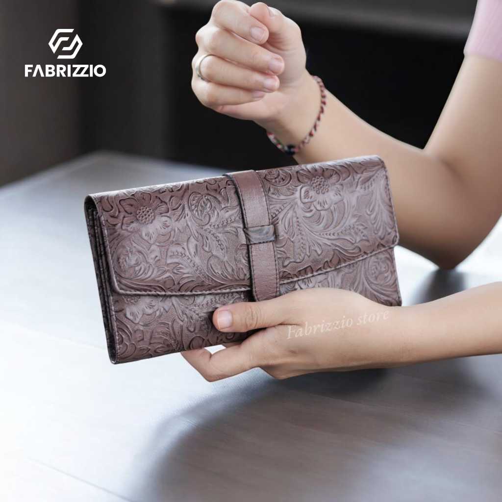 Jual dompet wanita kondangan / pesta / mewah /elegant / kulit sapi asli ...