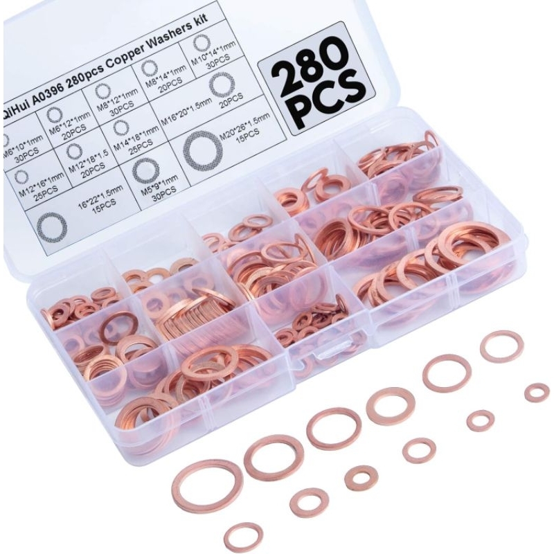 Jual O Ring Seal Cincin Tembaga Ring Baut Gasket Bolt and Nut Flat Ring ...