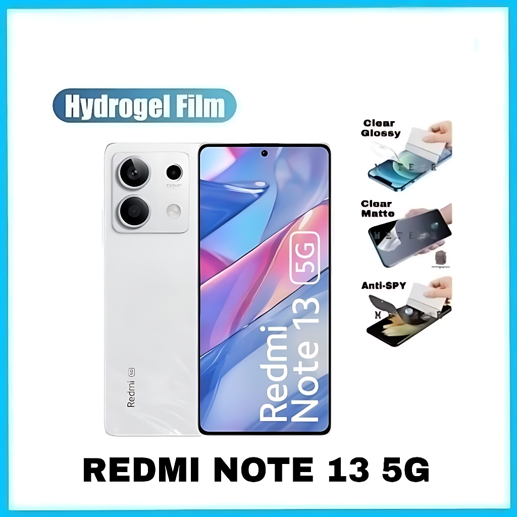 Jual Anti Gores Hydrogel XIAOMI REDMI NOTE 13 PRO 4G / NOTE 13 PRO 5G ...
