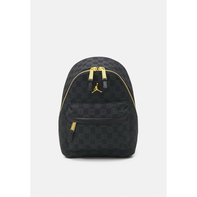 Jual JORDAN MONOGRAM MINI BACKPACK - BLACK GOLD | Shopee Indonesia