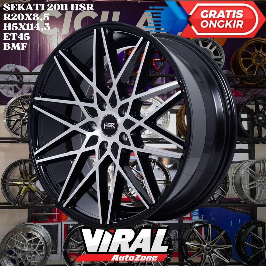 Jual Velg Mobil Ring 20 HSR SEKARI R20 UNTUK PALISADE , ALPHARD , CAPTIVA , GRAND VITARA ...