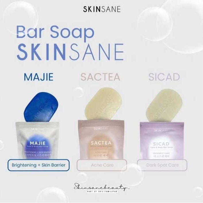 Jual Skinsane SR12 Bar Soap Sabun Batang Pencerah Wajah Skin Barrier ...