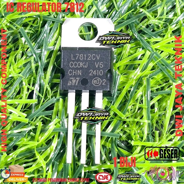 Jual Voltage Regulator 12V L7812CV L7812 TO-220 12V 7812 L 7812 | Shopee Indonesia