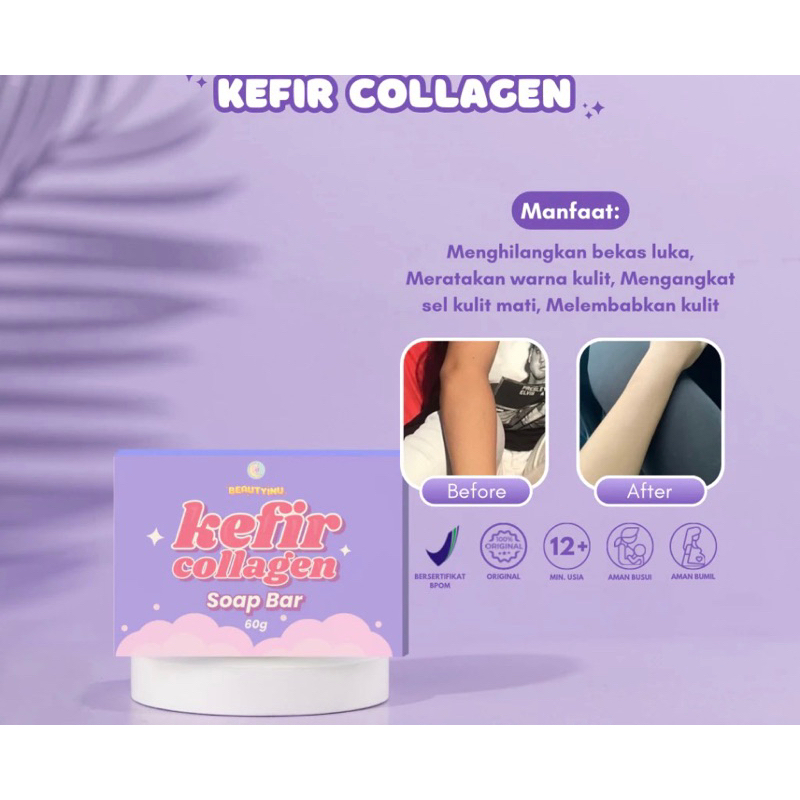 Jual KEFIR COLLAGEN BEAUTY BAR SOAP 75gr Pemutih Wajah dan Badan Sabun ...