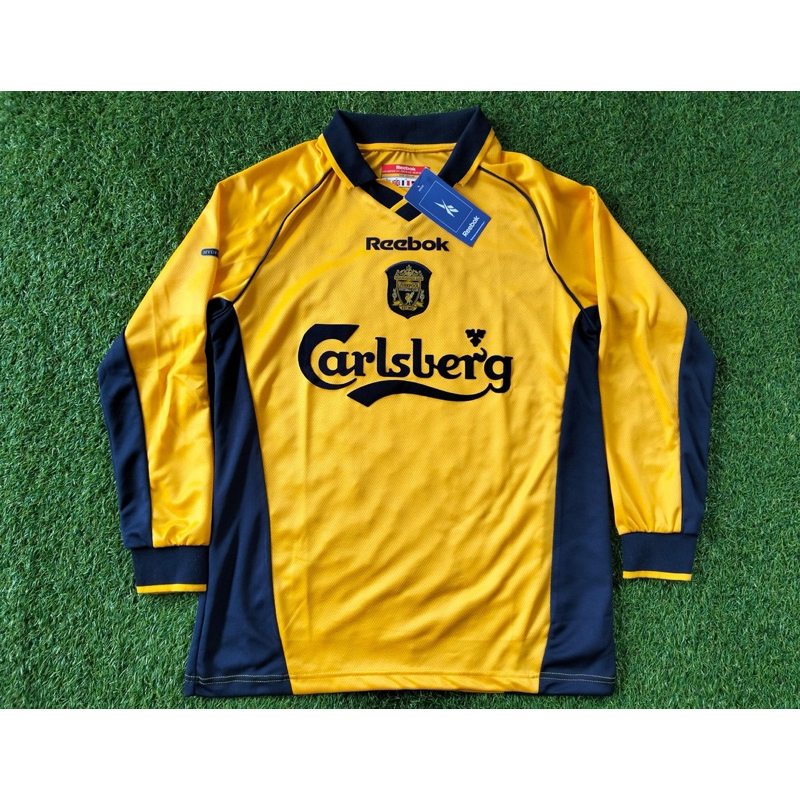 Jual Jersey Retro LFC away 2001 Liverpool longsleve retro / Classic ...