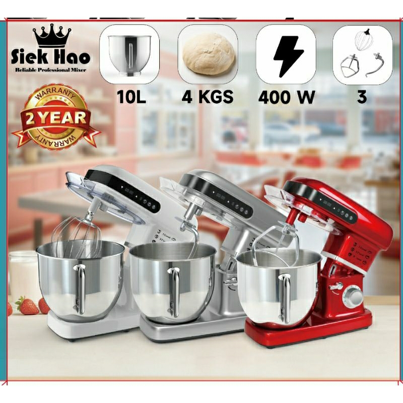 Jual Mixer Roti Kue 10 Liter Taiwan Siek Hao Belt Type | Shopee Indonesia