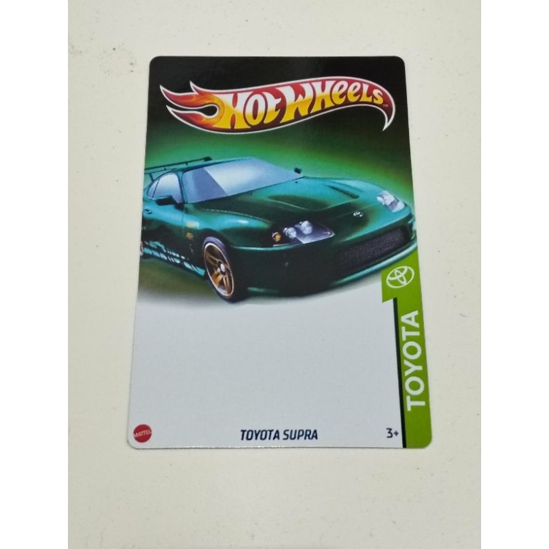 Jual Custom Card Hotwheels Toyota Supra | Shopee Indonesia