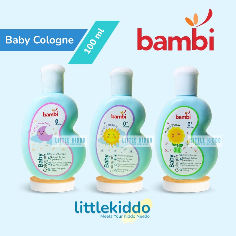 Jual BAMBI Baby Cologne | Parfum Bayi | Shopee Indonesia