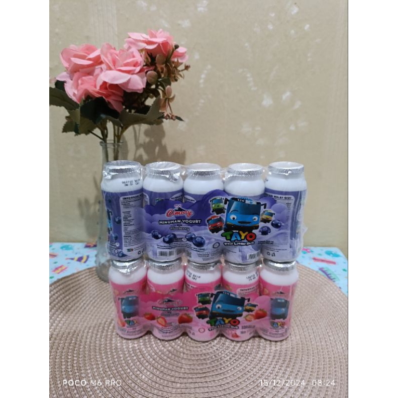 Jual Cimory Yogurt Drink Mini Strawberry Blueberry 65ml | Shopee Indonesia