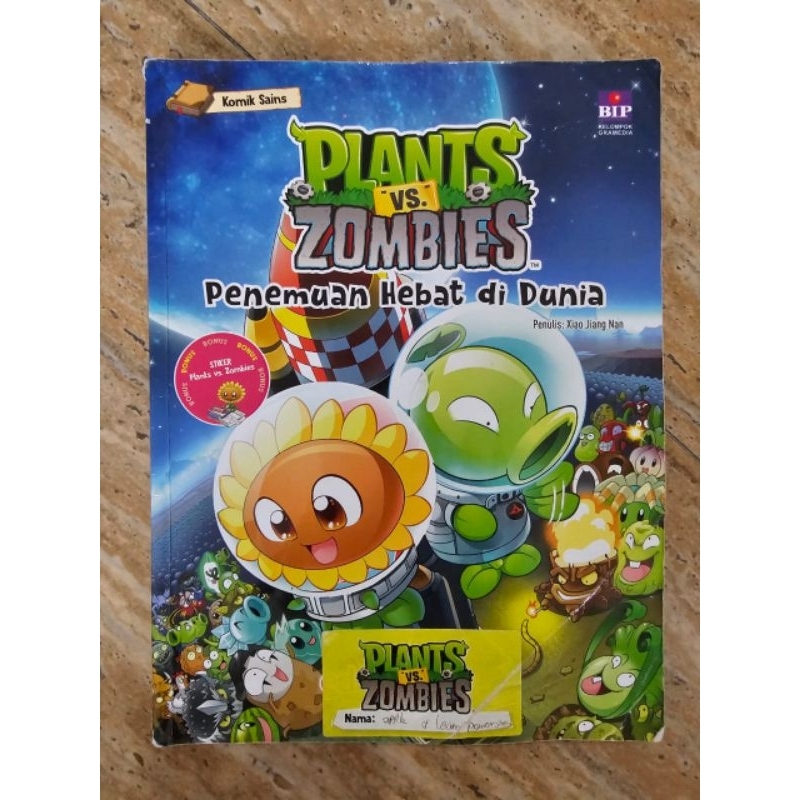 Jual Preloved - Buku komiks Plants vs Zombies - Penemuan hebat di Dunia ... Jual Preloved - Buku komiks Plants vs Zombies - Penemuan hebat di Dunia ...