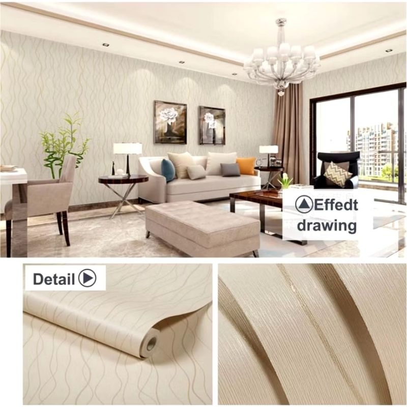 Jual Wallpaper Dinding Ukuran 45 CM x 10 M/Stiker Hiasan Dinding | Shopee Indonesia