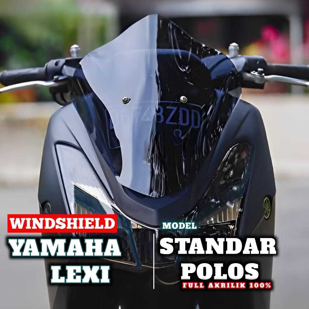 Jual Visor Windshield Yamaha Lexi Model Standar Visor Yamaha Lexi 155 ...