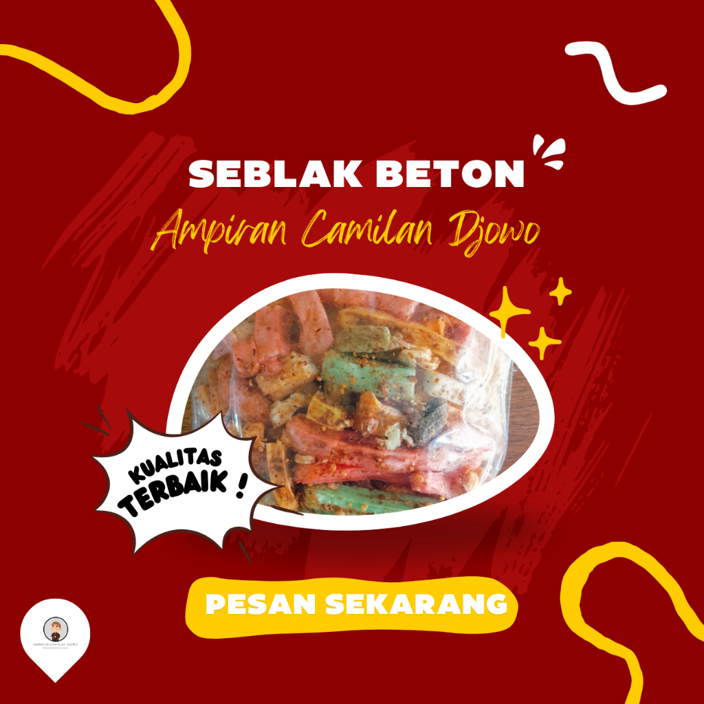 Jual Seblak beton/kerupuk beton/seblak as beton/jaat beton bantet ...