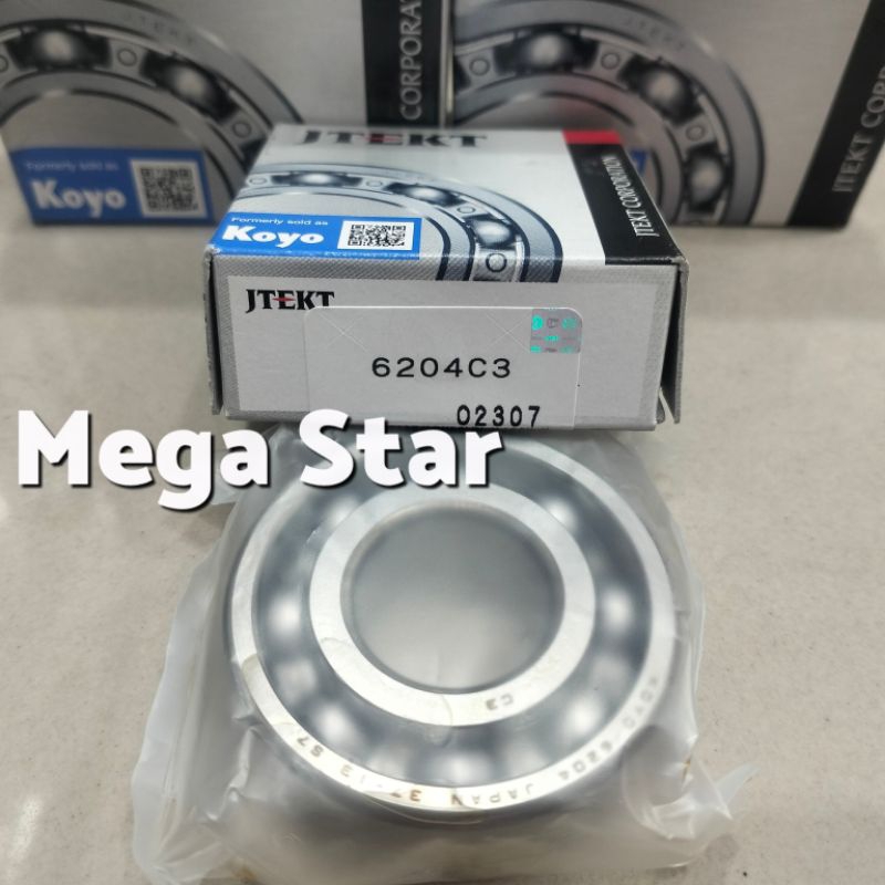 Jual BEARING 6204 C3 KOYO JAPAN ASLI | Shopee Indonesia