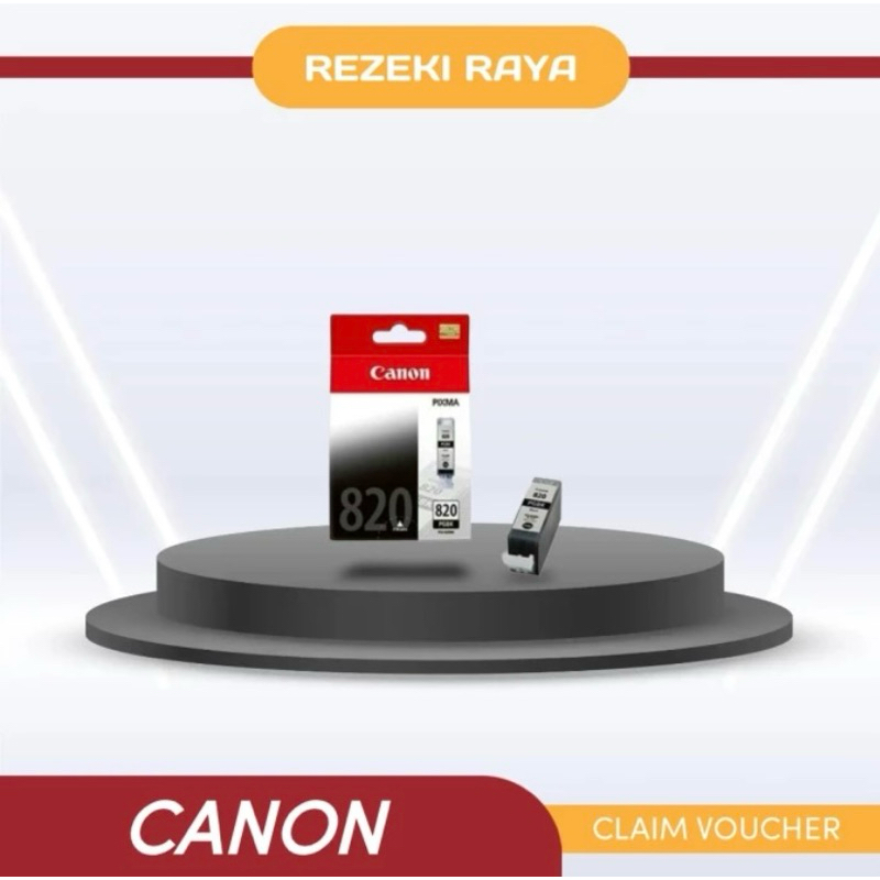 Jual TINTA CANON 820 BLACK 100% ORIGINAL | Shopee Indonesia