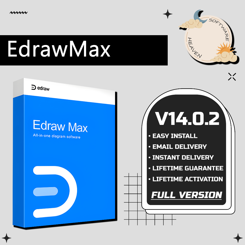 Jual WIN/MAC EdrawMax V14.0.2.1201 Ultimate Full Version (Versi Terbaru) | Shopee Indonesia