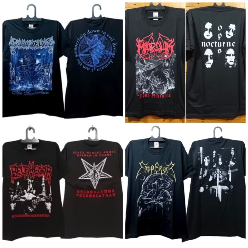 Jual Kaos black metal BEHEXEN | GORGOROTH | DISSECTION | BELPHEGOR ...