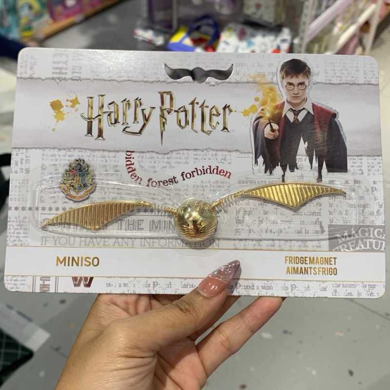 Jual MINIS0 Harry Potter Fridge Magnet (Golden Snitch) | Shopee Indonesia