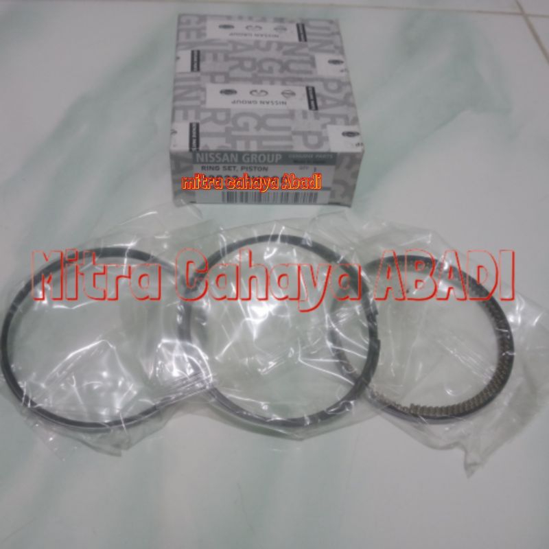 Jual Ring piston seher set nissan march datsun go 1.2 1.200cc 1200cc HR12DE original JAPAN ...