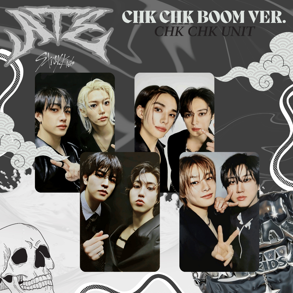 Jual PHOTOCARD ATE ( UNOFF ) | STRAYKIDS - ( CHK CHK BOOM VER ( CHK CHK ...