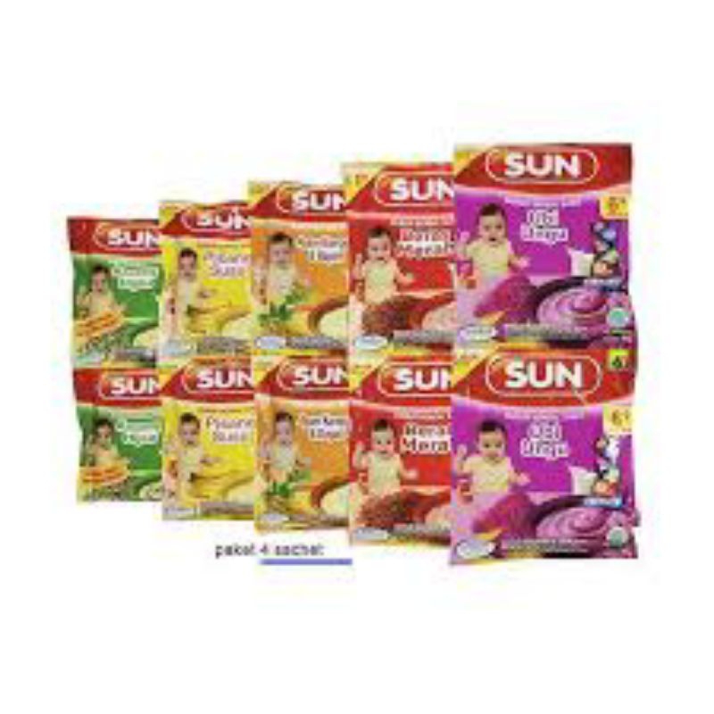 Jual SUN sereal susu 20gr (PER 8 SACHET) | Shopee Indonesia