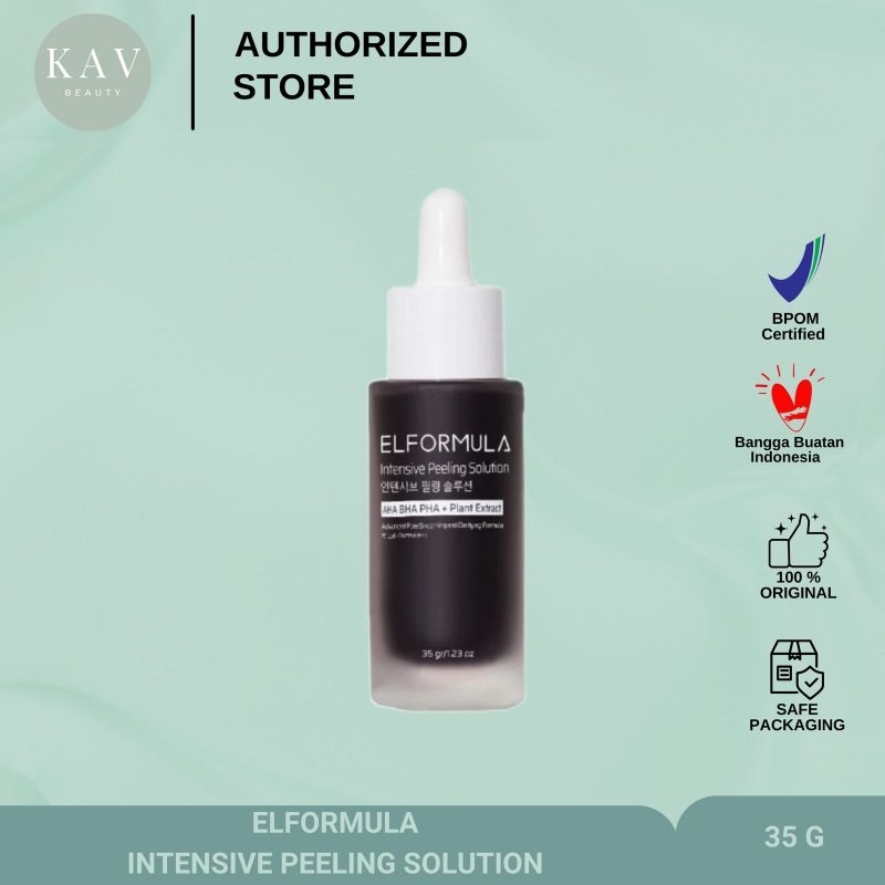 Jual ELFORMULA Intensive Peeling Solution / Serum Exfoliasi Mencerahkan ...