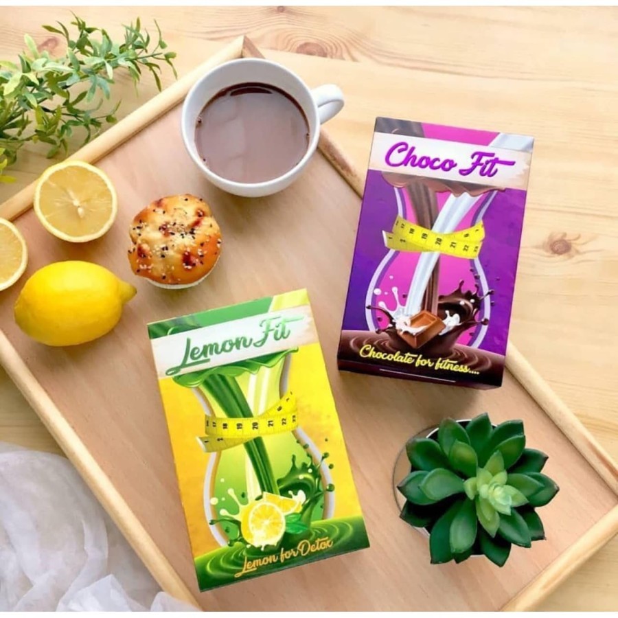Jual CHOCO FIT LEMON FIT CHOCOFIT LEMONFIT CF LF MINUMAN DETOX PENAHAN ...