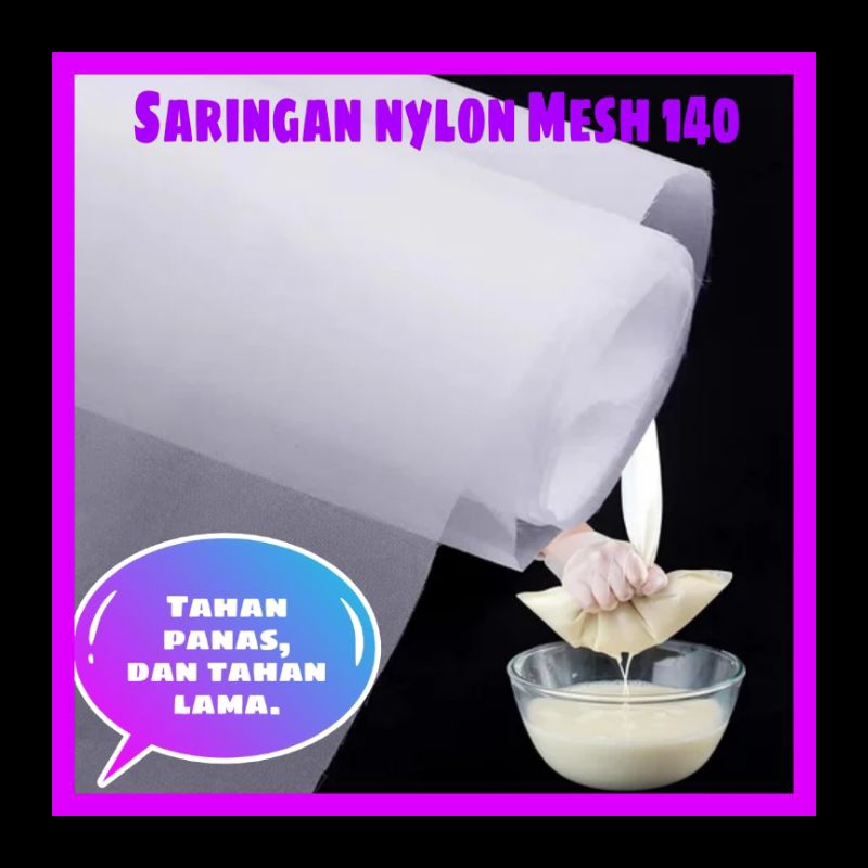 Jual Filter nylon MESH 140 /saringan nylon Mesh 140 dengan fungsi dan ...