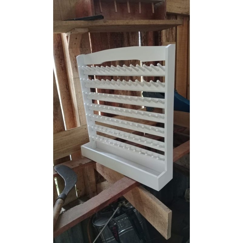Jual Rak Tempat benang jahit Putih 90 benang | Shopee Indonesia