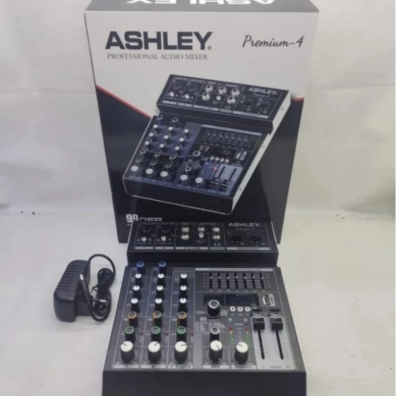 Jual Mixer Ashley Premium 4 Channel Original Mixer Ashley Premium 4 Original | Shopee Indonesia