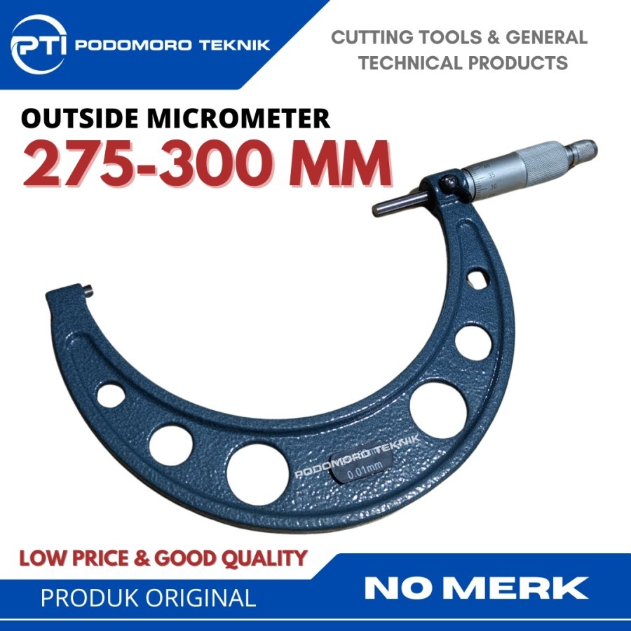Jual OUTSIDE Micrometer 275-300 mm Alat Ukur Luar Manual / Mikrometer ...