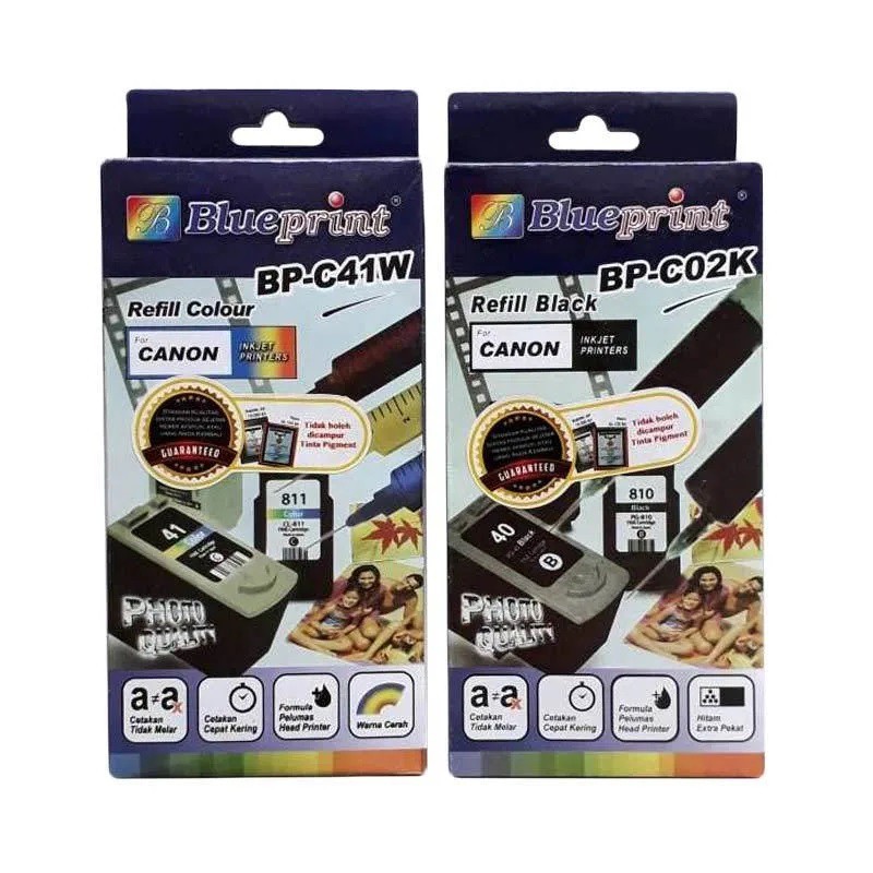 Jual Cartridge Blueprint BP-C02K & BP-C41W | Shopee Indonesia